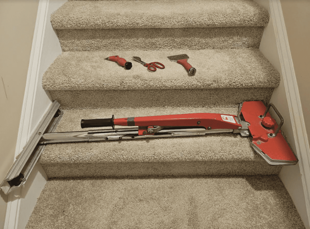 Carpet cleaner and stretcher store